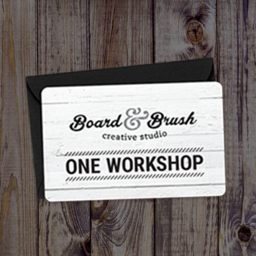 Shop & Customize Painted Wooden Name Signs | Board & Brush Gift Cards